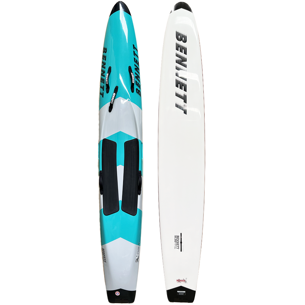 EVO-R Race Mal - Aqua Grey Chev – bennettsurf