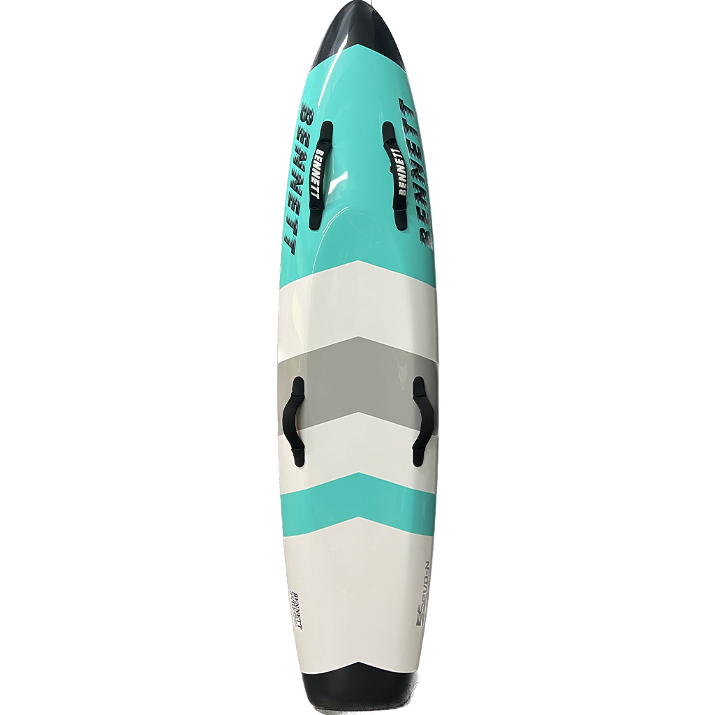 (NEW) Carbon Evo Nipper Board - Aqua Grey Chev – bennettsurf