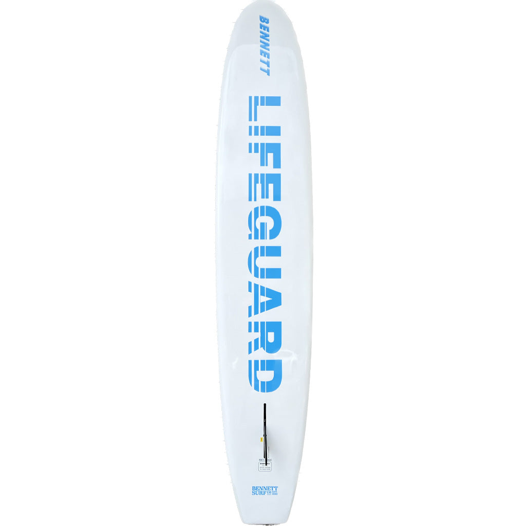 Bennett Robustlite Lifeguard Board - White – bennettsurf