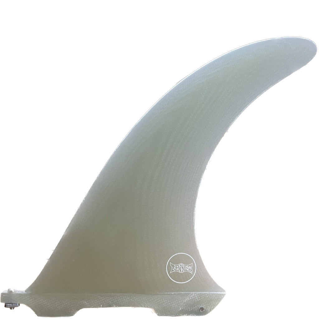 Bennett 10" Retro Fin - Clear – bennettsurf
