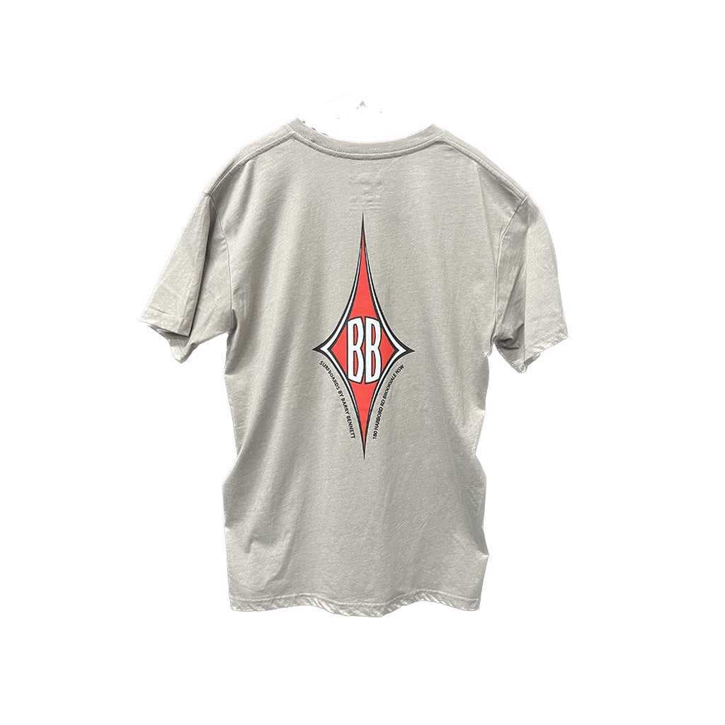 Diamond Tee Shirt - Grey – bennettsurf